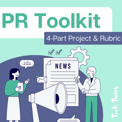 PR Toolkit 4-Part Project & Rubric - Marketing | Tech Twins
