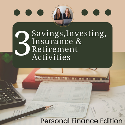 Savings, Investing, Insurance & Retirement Activities | Tech Twins