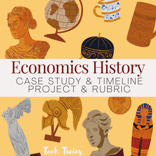 Economics History Case Study & Timeline 4-Part Project & Rubric | Tech ...