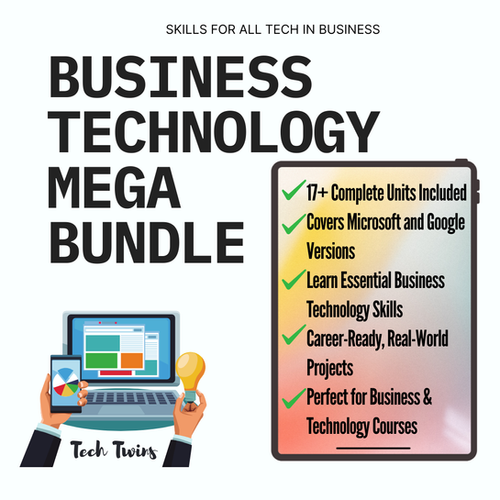Business Technology Mega Bundle | Skills for Tech in Business ...
