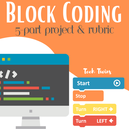 Block Coding 5-Part Project & Rubric- Game Design Edition | Tech Twins