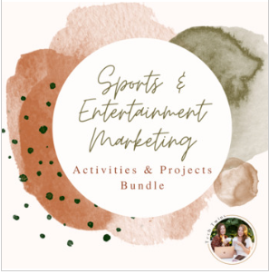 Sports & Entertainment Marketing Activities & Projects Bundle | Tech Twins