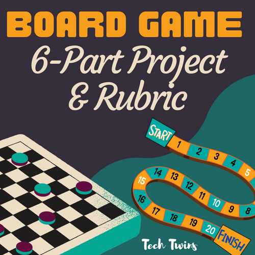 Board Game 6-Part Project & Rubric- Game Design Edition | Tech Twins