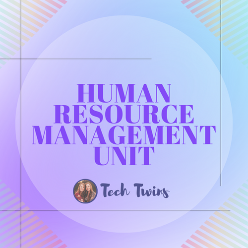 Human Resource Management Unit | Tech Twins