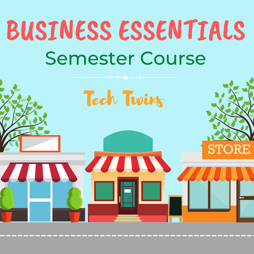 Business Essentials Course & Bundle- 1 Semester (TURNKEY) | Tech Twins