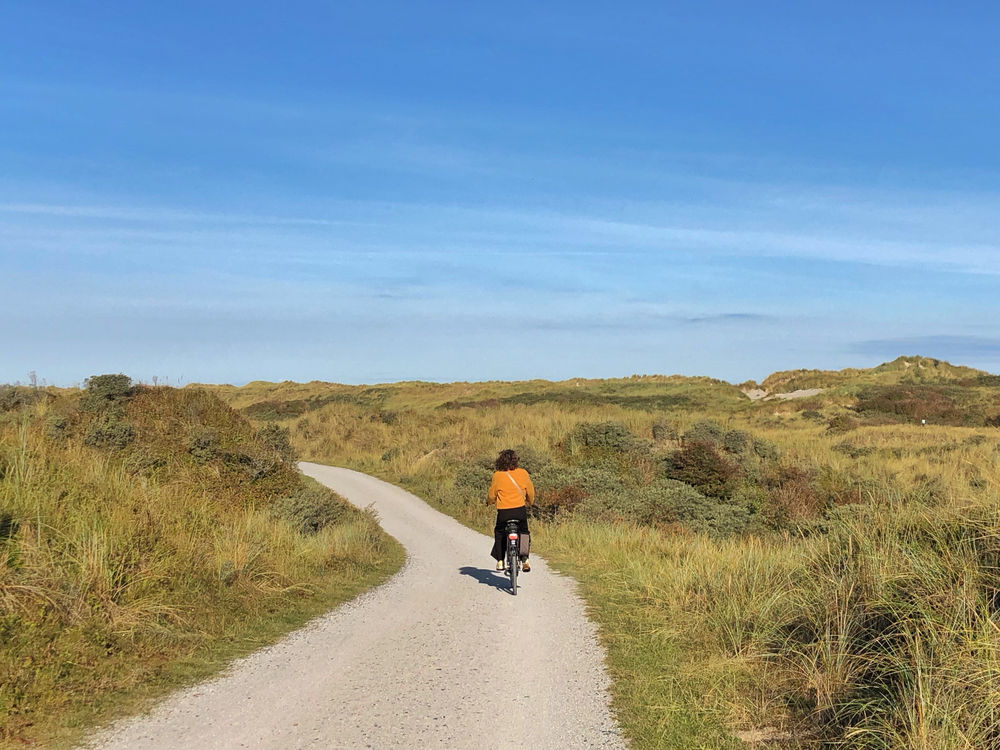Enjoying the outdoors at Ameland