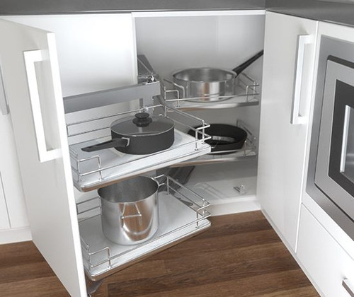 Magic Pull Out Corner Unit for Blind Corner 1000mm | nanoosi