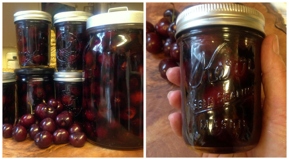 Capturing the Local Cherry Season the "Old Fashioned" Way