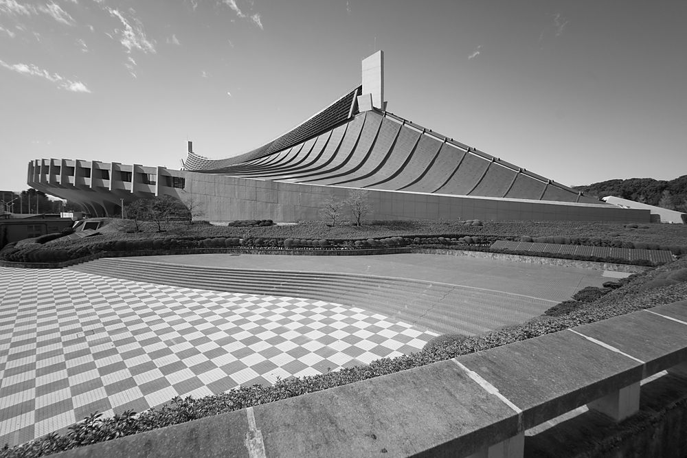 Tokyo Olympic Stadium : Kenzo Tange
