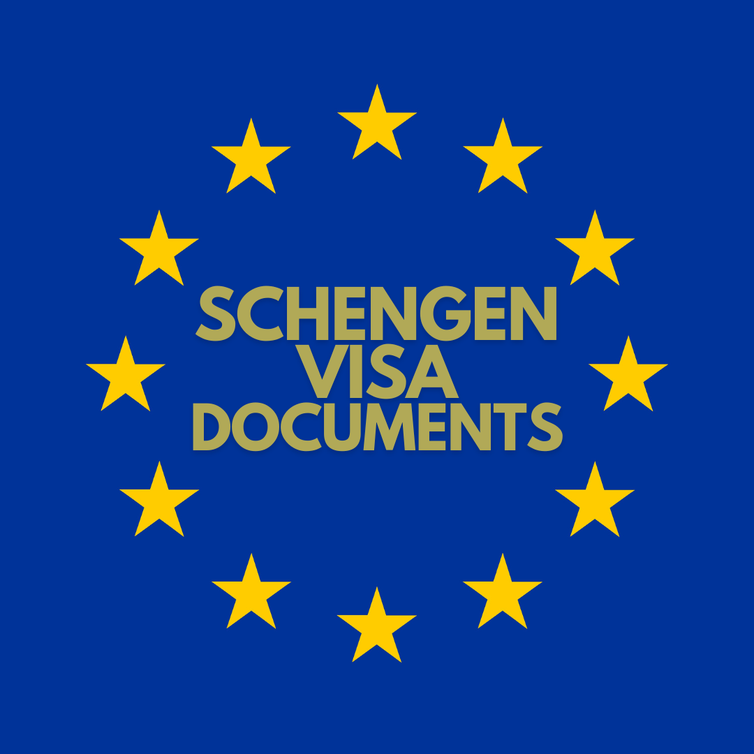 Documents Required for a Schengen Visa