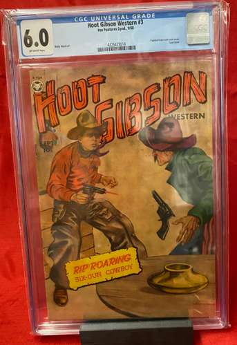 Hoot Gibson Western #3 (Fox Features Synd. 1950) CGC 6.0 | The Comic Cop