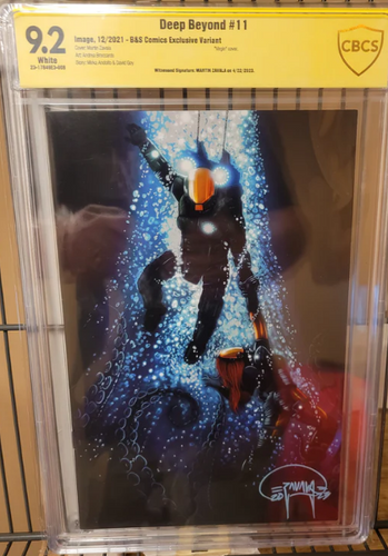 Martin Zavala signed Deep Beyond #11 CBCS 9.2 B&S Comics Exclusive LTD ...