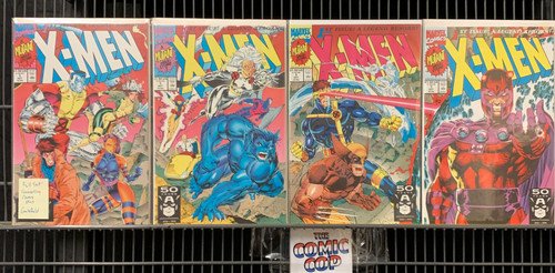 X-Men #1 Connecting Variant Set + Gatefold Cover, Jim Lee/Chris ...