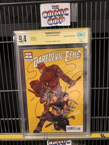 Daredevil & Echo #3 Maria Wolf Variant Signed (Marvel 2023) CBCS 9.4 ...