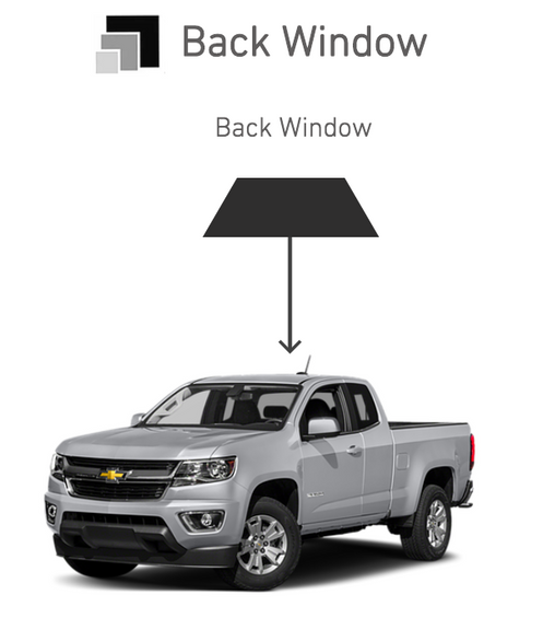 Rear Back Windows ( Extended CAb Truck Kits )