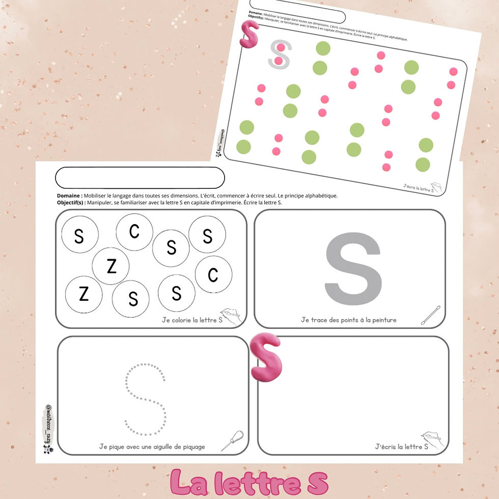 Les lettres droites