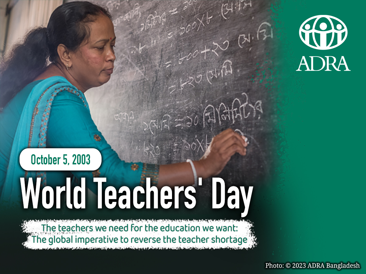 World Teachers' Day 2023: The Teachers We Need for the Education We Want