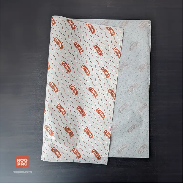 Roopac Custom Printed Tissue Paper & Wrapping Solutions | Packaging Tissue Paper