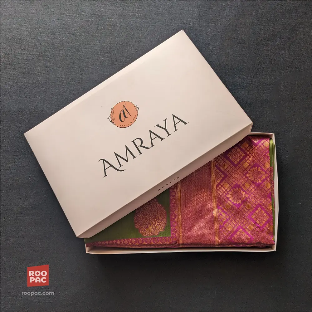 Buy Designer Saree Packaging Boxes Online | Roopac