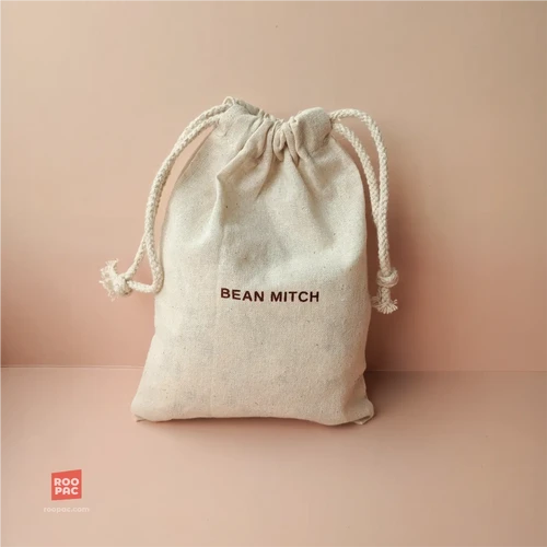 Customized Cotton Drawstring Pouch | Best for Jewelry & Gifts