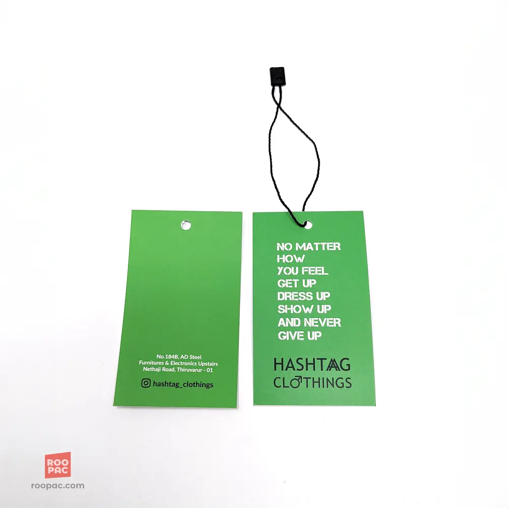 Custom Printed Hang Tags | Roopac