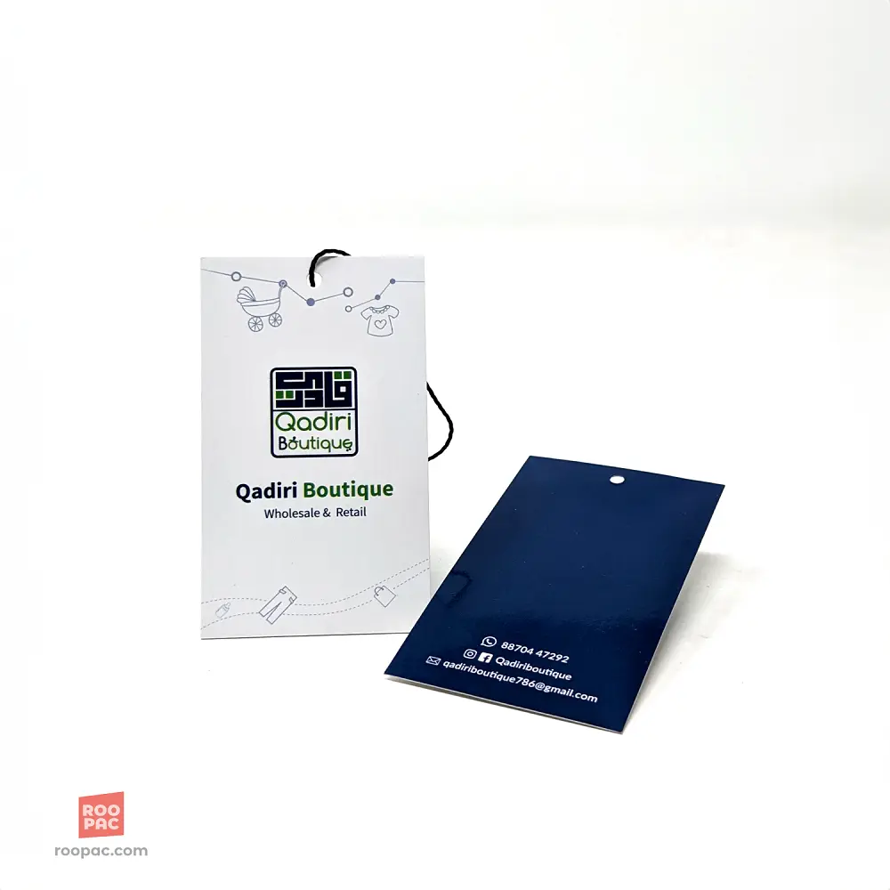 Custom Printed Hang Tags | Roopac