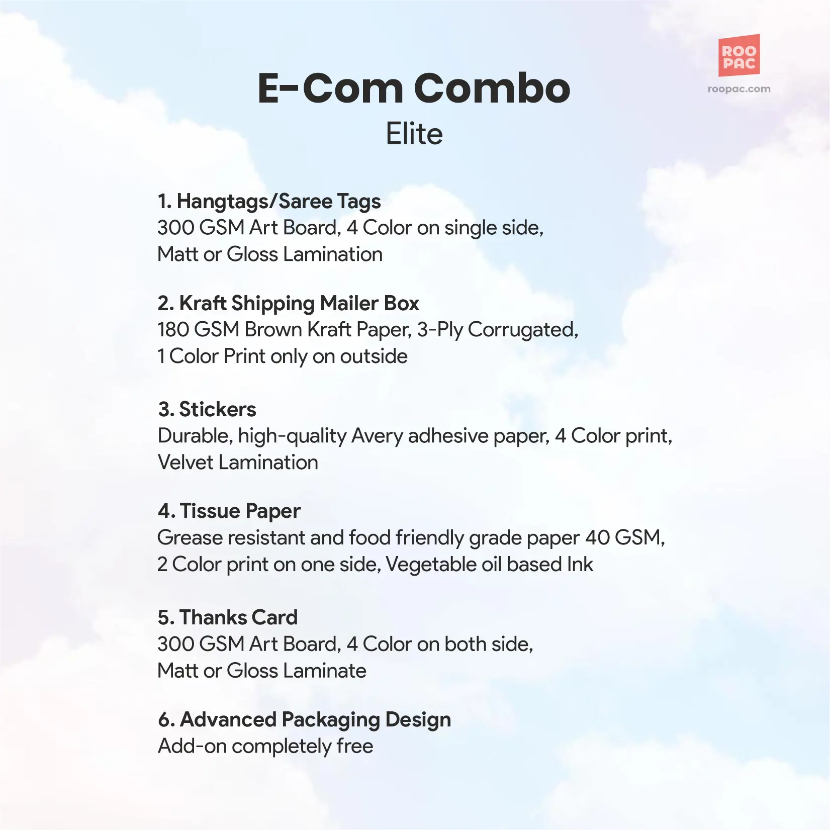 E-com Combo | Packaging Solutions for E-commerce Businesses
