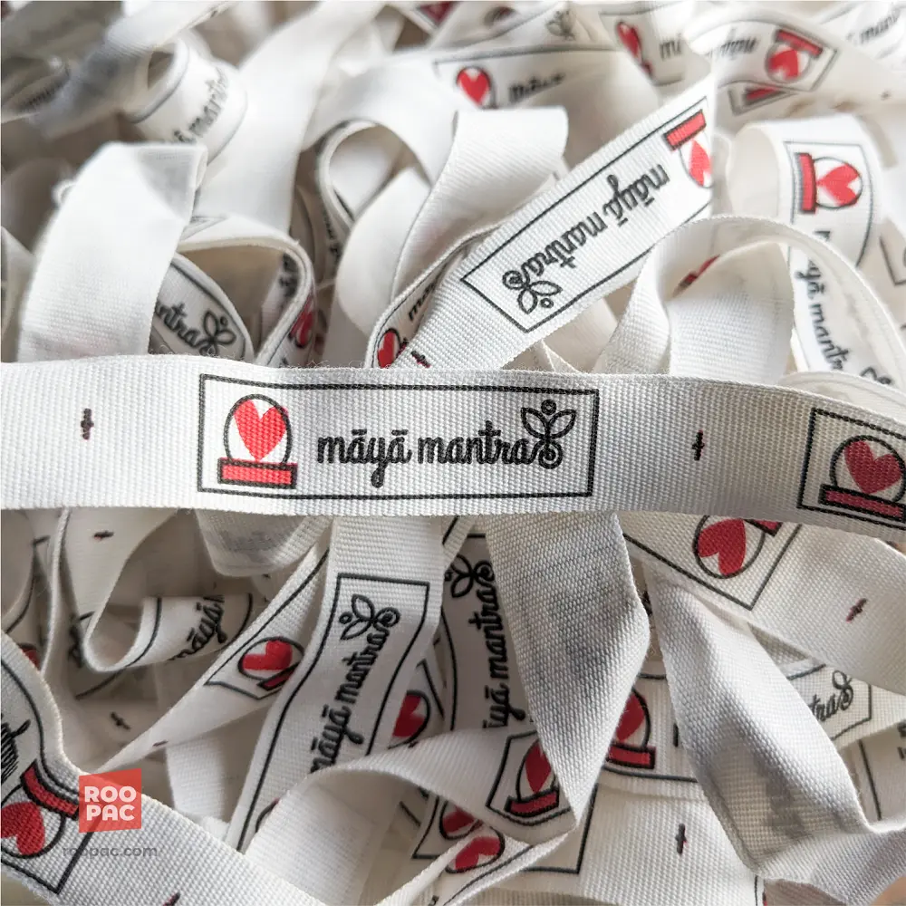 Custom Cotton Labels for Clothing | Shop Online