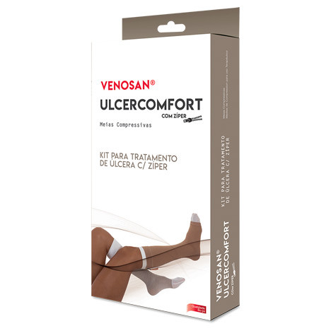 Meia Venosan Ulcercomfort Com Zíper | Loja da Enfermeira | Rio de Janeiro