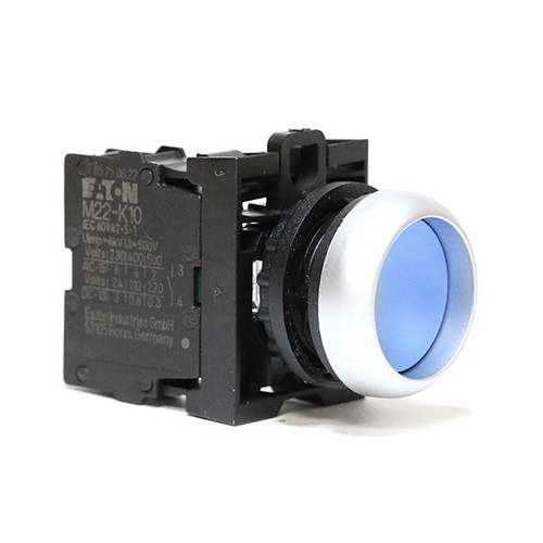 Botón con retención azul Eaton | Store km