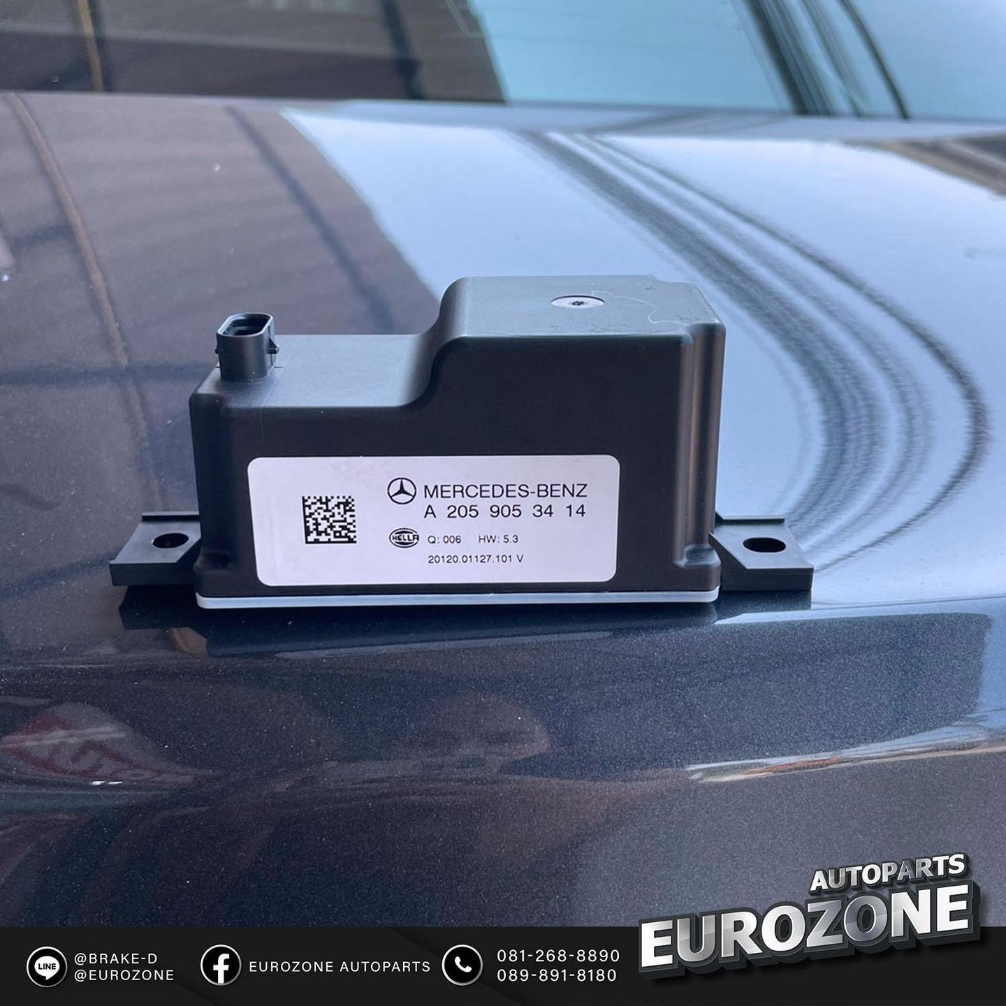 MERCEDES BENZ C CLASS C200 ไฟเตือนโชว์ AUXILARY BATTERY