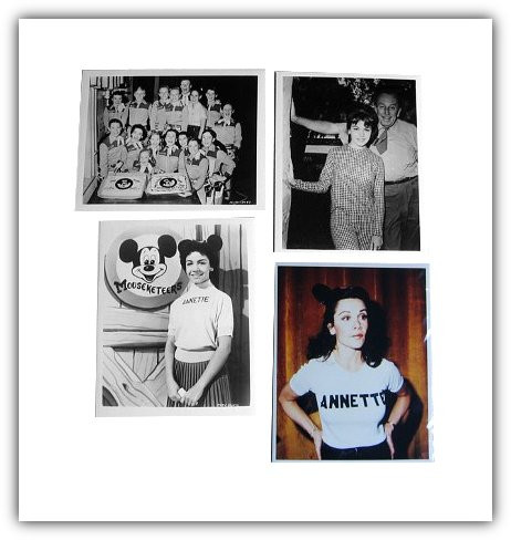 Annette Funicello Mouseketeer 4 Photos | Tinker Bell's Gift Shop