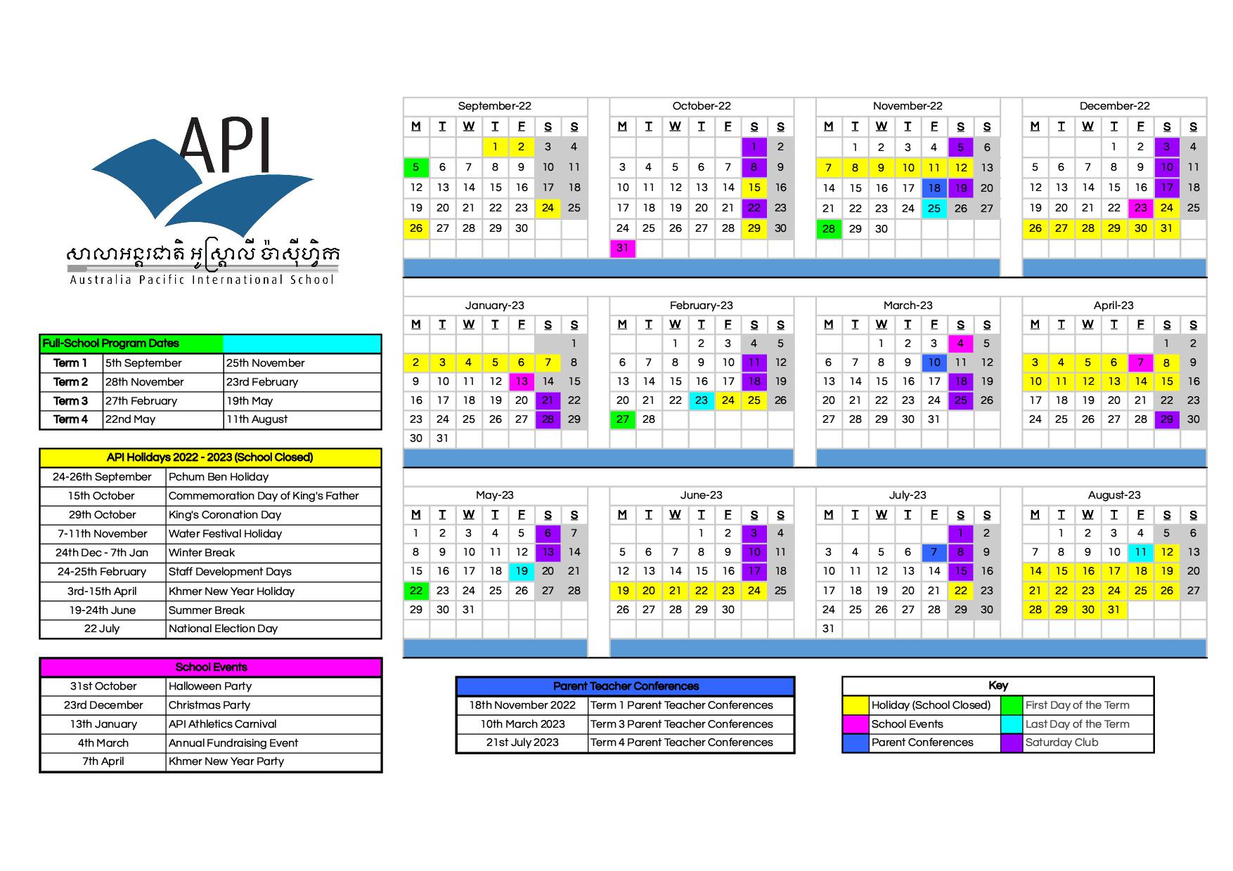 API | Australia Pacific International School | Siem Reap province