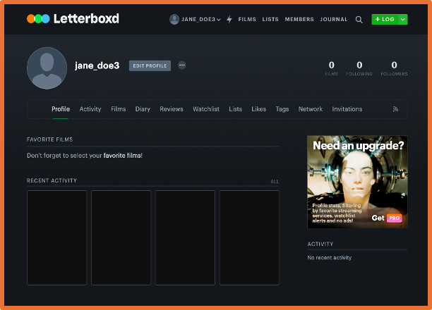 How to Make a Professional Letterboxd Account