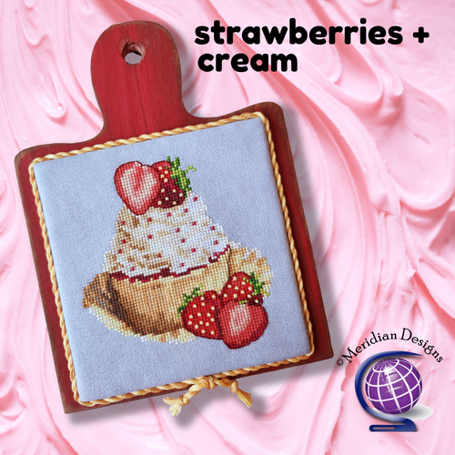Strawberries and Cream | Meridian Designs