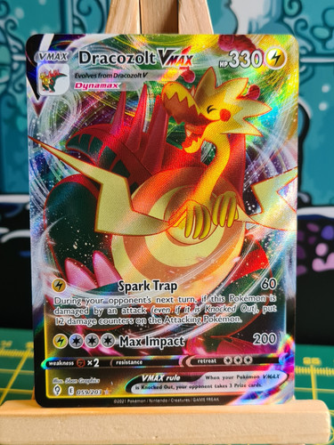 Dracozolt Vmax Rare Full Art 59/203- Evolving Skies | Poison Storm