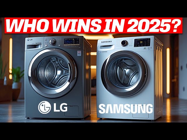 Best Smart Front Load Washer Dryer Combo 2025 – LG vs Samsung Showdown ...