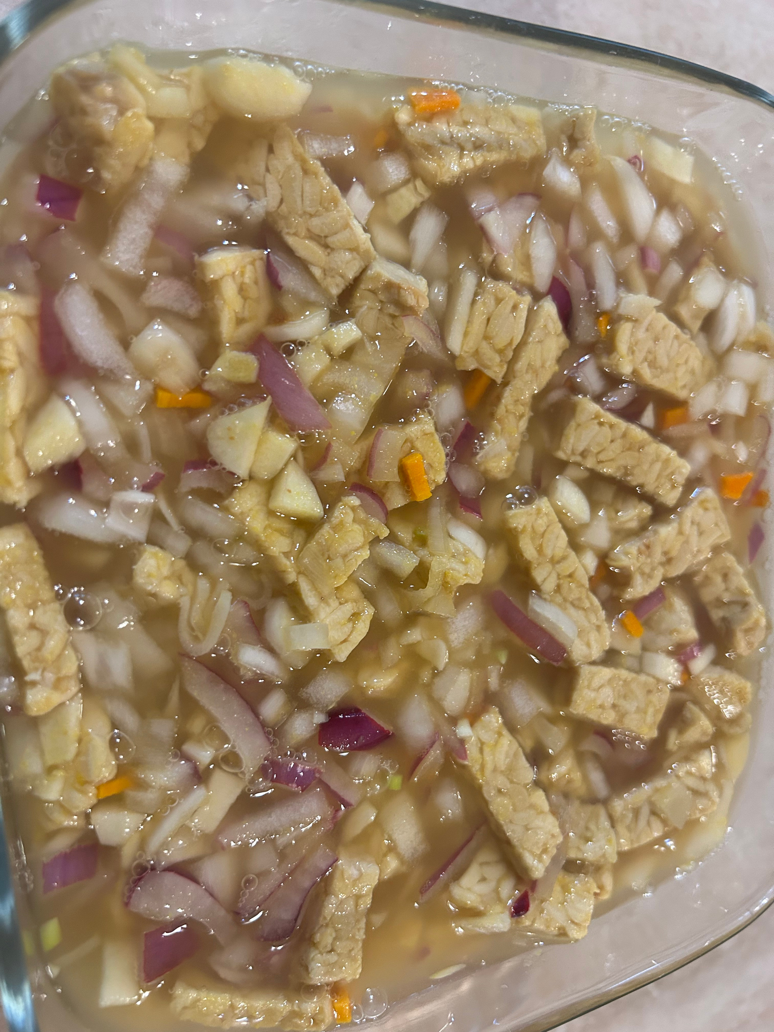 Marinated Tempeh - - Whole Plant Nutritional Deliciousness