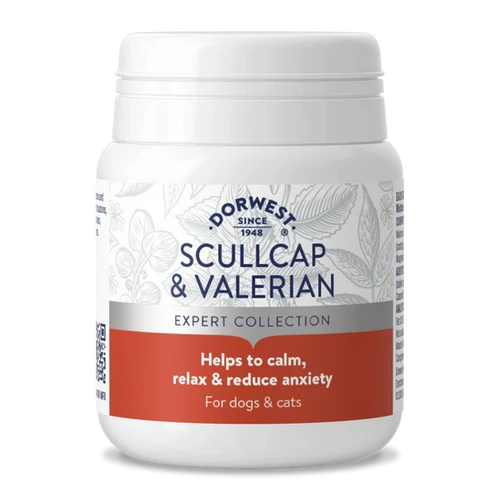 DORWEST Scullcap & Valerian Tablets For Dogs And Cats (100 Tablets ...