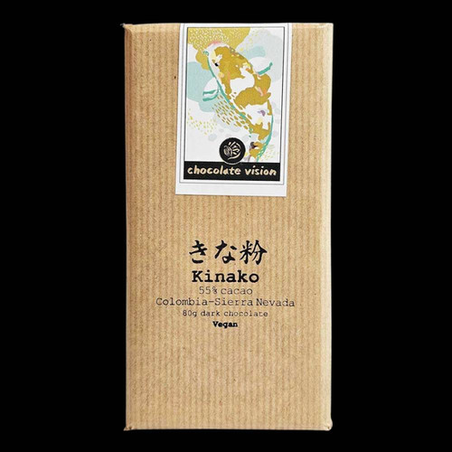 Kinako Chocolate - Japanese dark chocolate with roasted soybean powder ...