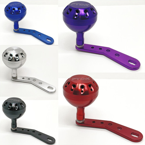 Pro Challenger Blank FTDK 47mm Custom Power Knob For Newell 300 400 ...