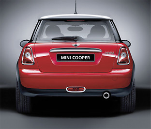 Bumper trasero imprimado | Tienda Mini Cooper
