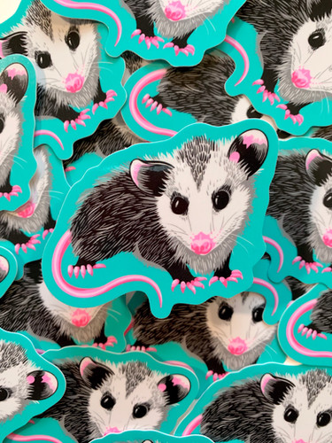 Opossum Sticker | Sophie Margot
