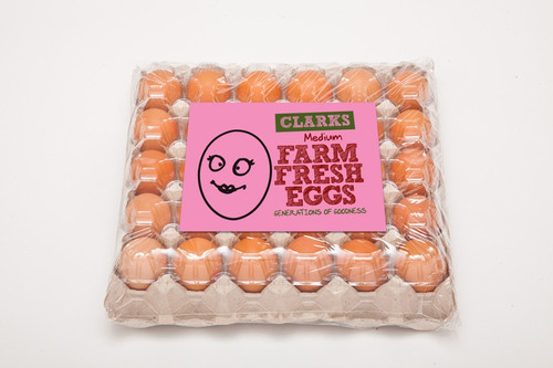 Farm Fresh - Medium (30 eggs) | Clarks Eggs