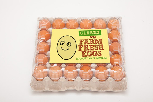 Farm Fresh - Large (30 Eggs) | Clarks Eggs