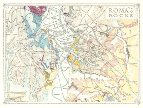 Roma's Rocks: Illustrated Geologic Map | Deep Time Institute