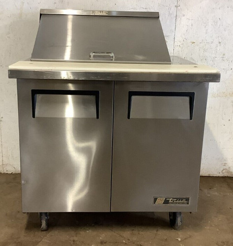 152-0246 True TSSU-36-12M-B Self Contained Sandwich/Salad Prep Cooler | GES
