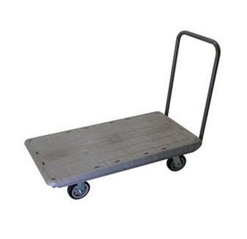 14-0038 24 x 48 Plastic Flatbed Cart | GES
