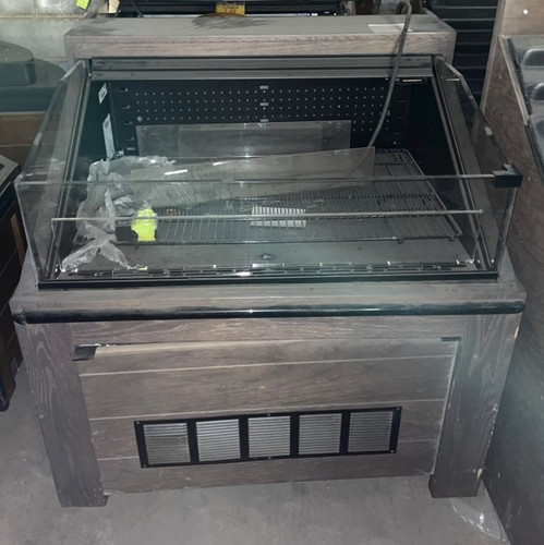 1-0521 JSI RBS033L 3’ Low Back Self Contained Refrigerated Produce ...