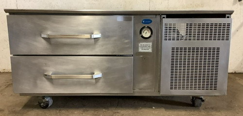 152-0244 Randell 20048SC 2 Drawer Self Contained Refrigerated Chef Base ...